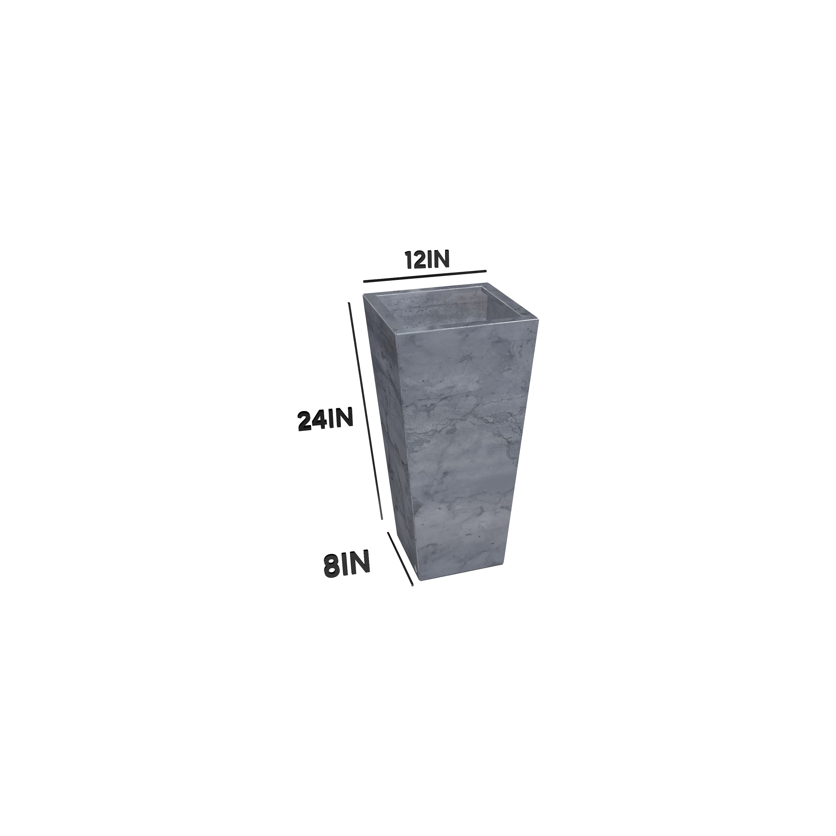 Tapered Steel Planter Box – Lewis Bamboo