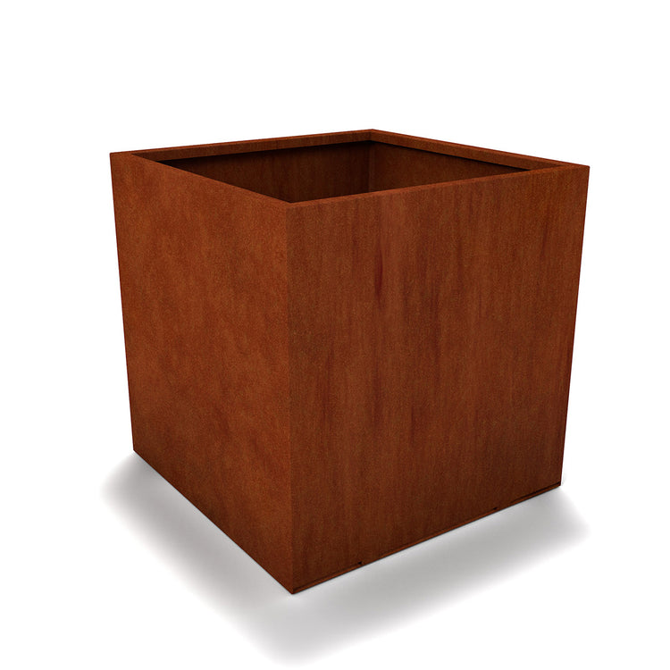 Modern Steel Planter Box - Heavy Duty CORTEN Steel – Lewis Bamboo