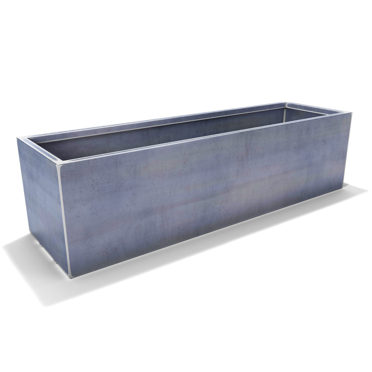 Modern Steel Planter Box - Heavy Duty CORTEN Steel – Lewis Bamboo